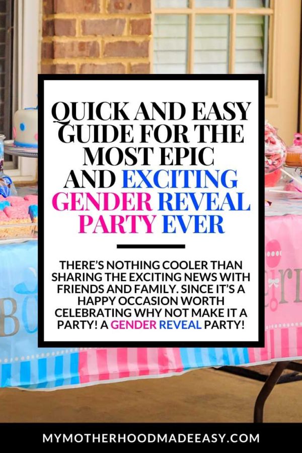 The Perfect Gender Reveal Party Ideas You’ll Wanna Use (Ultimate Guide ...