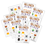 Free Printable Halloween Bingo Cards PDF – My Motherhood Made Easy
