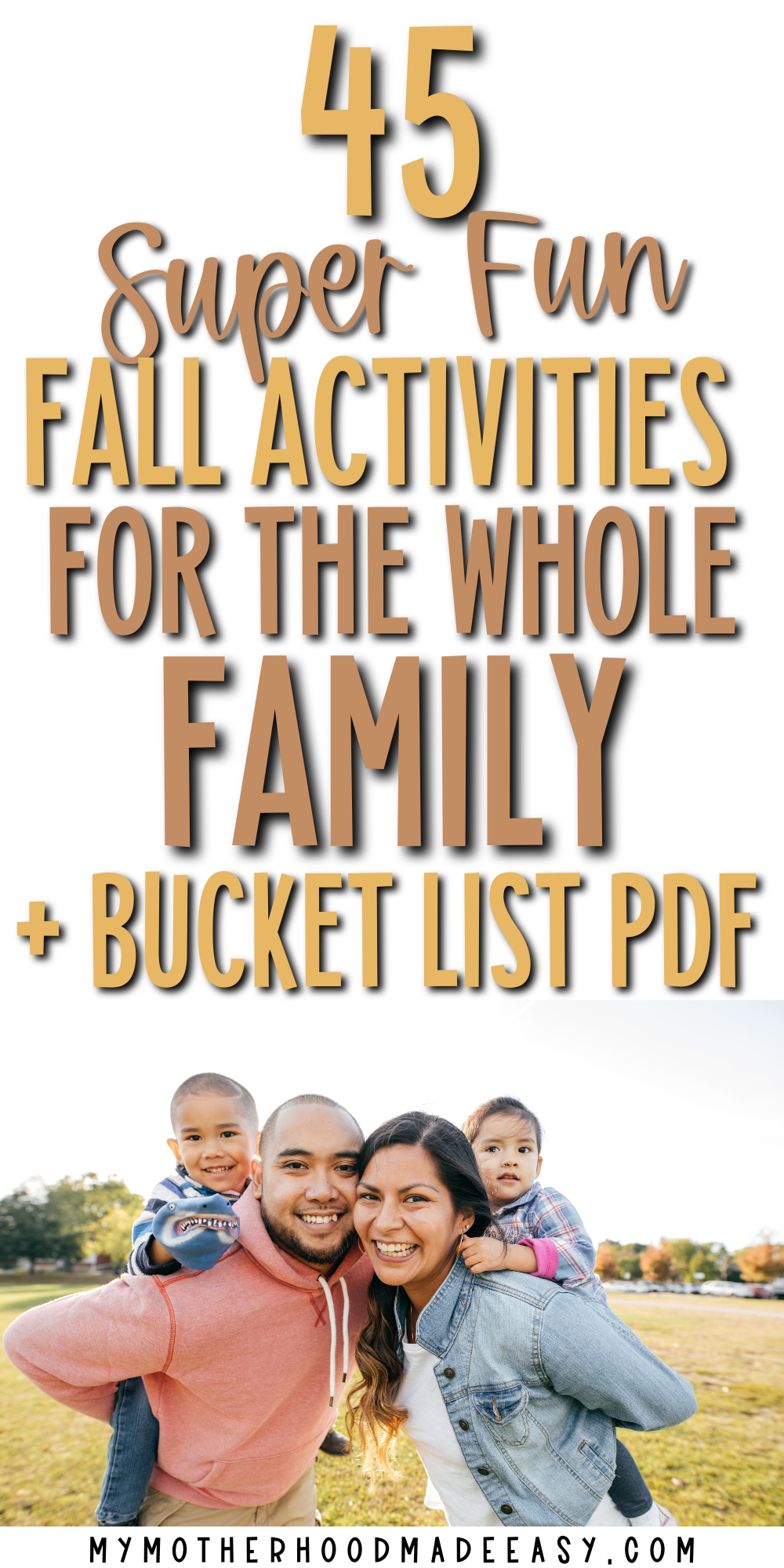 45 Fun Fall Activities for the Whole Family: A Printable Bucket List ...