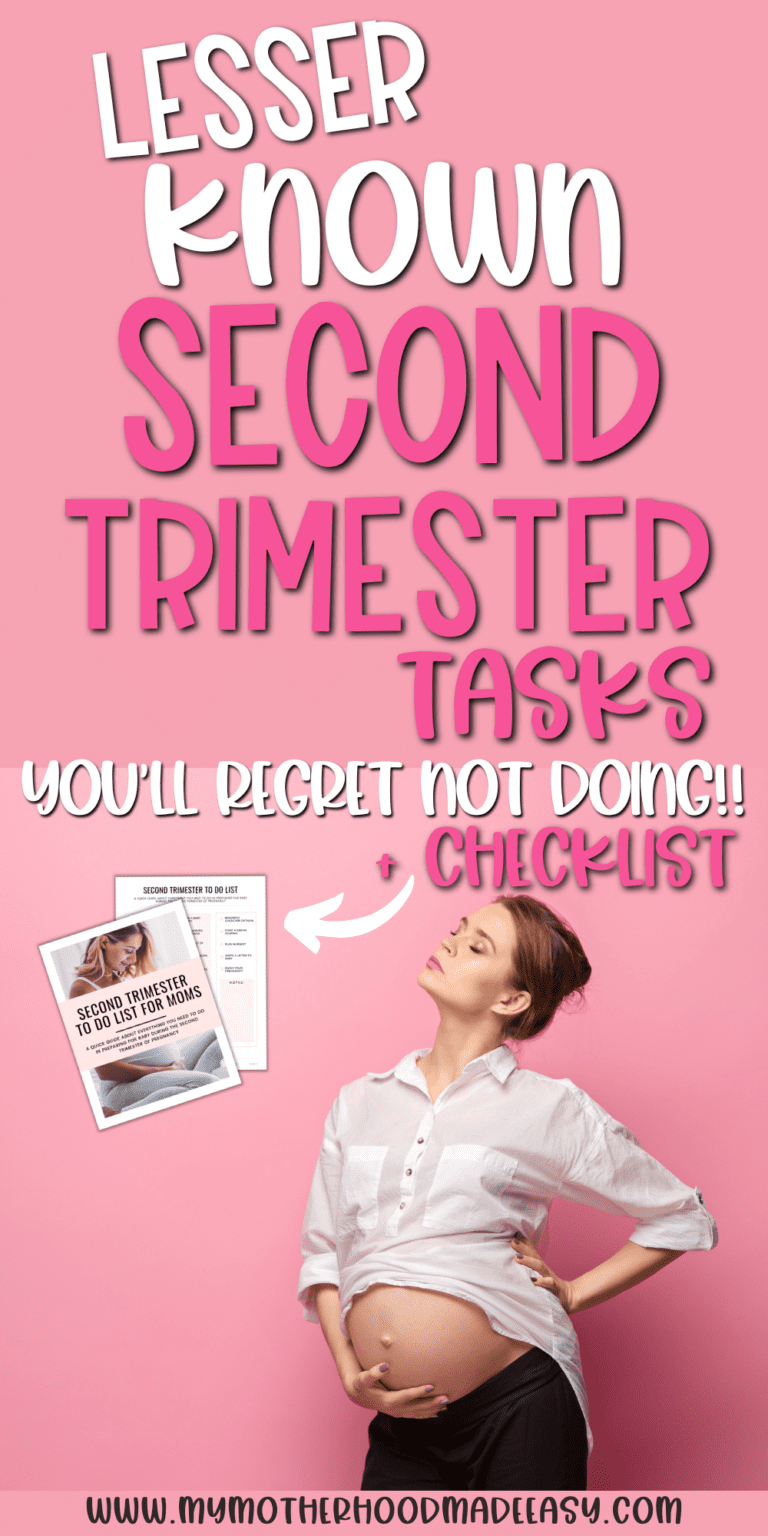 The Ultimate Second Trimester To Do List [25 Things To Do + Checklist ...