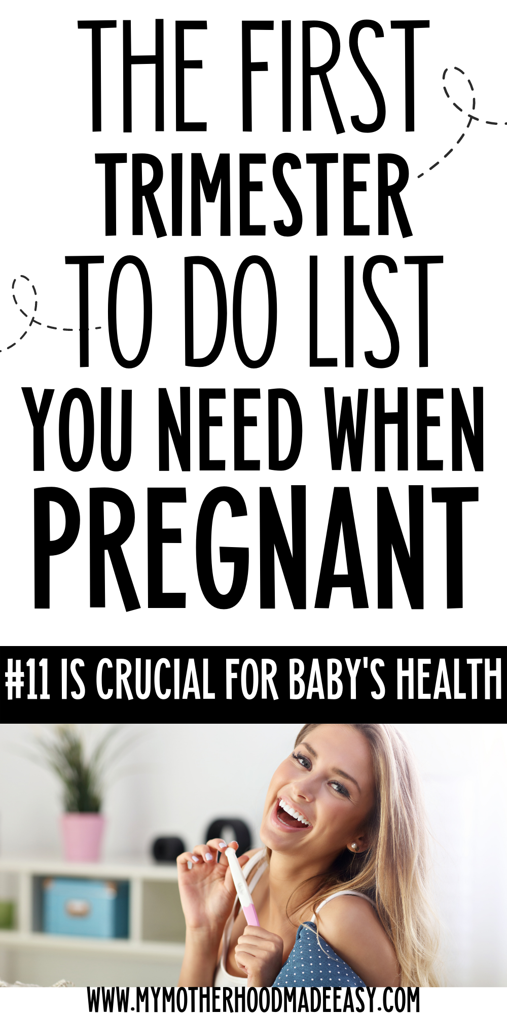 The First Trimester To-Do List for First Time Moms – My Motherhood Made ...