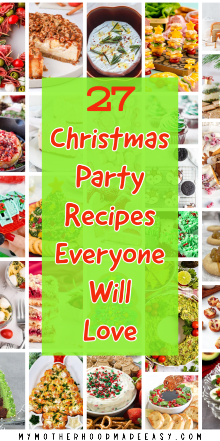 27 Christmas Party Food Recipes Everyone Will Love! – My Motherhood ...
