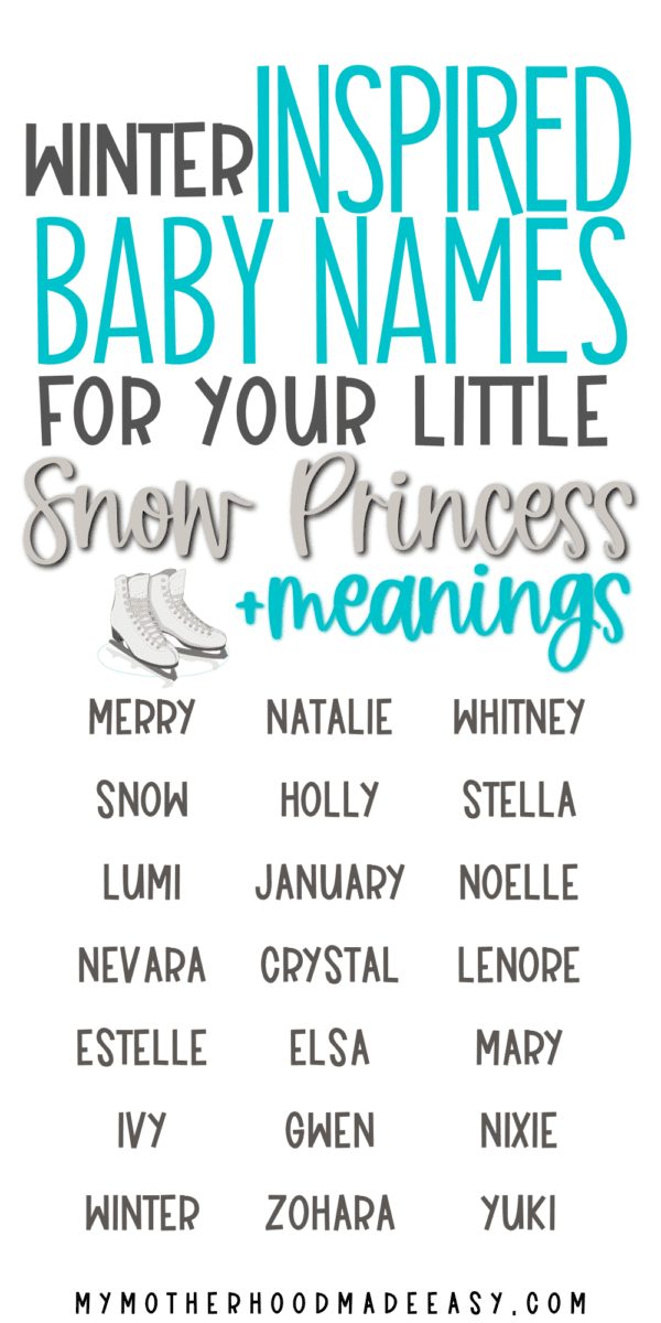 Cool Winter Baby Girl Names for Your Cute Snow Princess [+Meanings ...