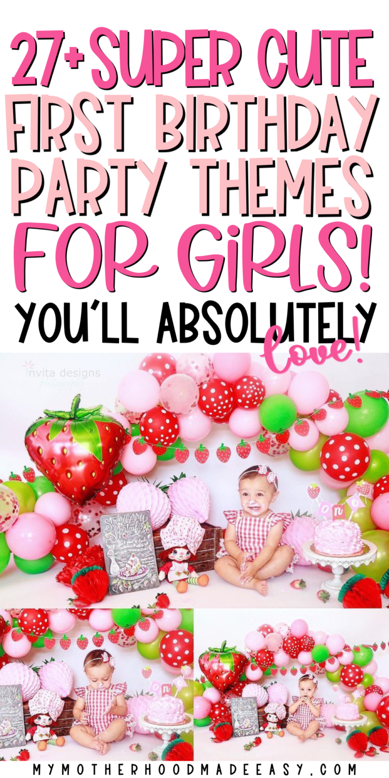 27+ First Birthday Party Themes for Girls [You’ll Absolutely Love] – My ...