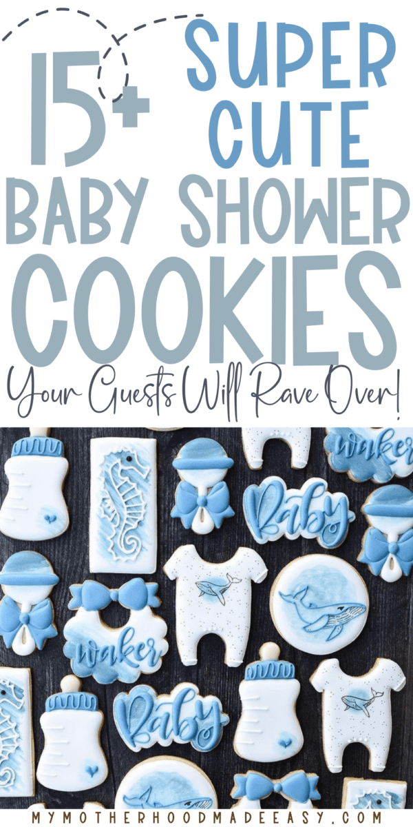 15+ Super Cute Baby Shower Cookies Ideas [You Must See] – My Motherhood ...