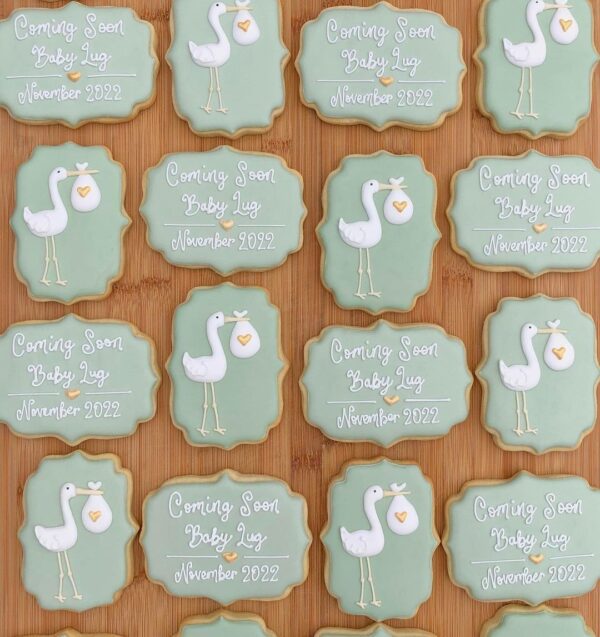 15+ Cute Pregnancy Announcement Cookies for Your Baby Reveal – My ...