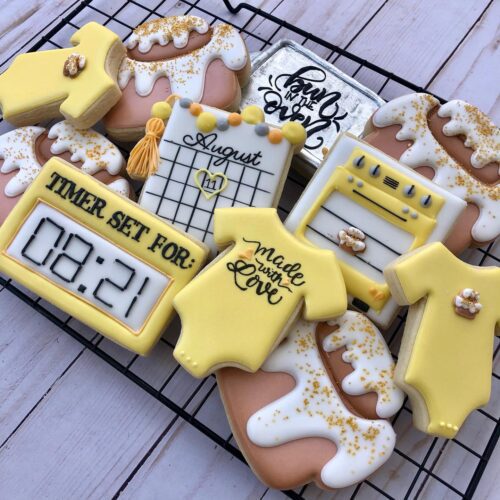 15+ Cute Pregnancy Announcement Cookies for Your Baby Reveal – My ...