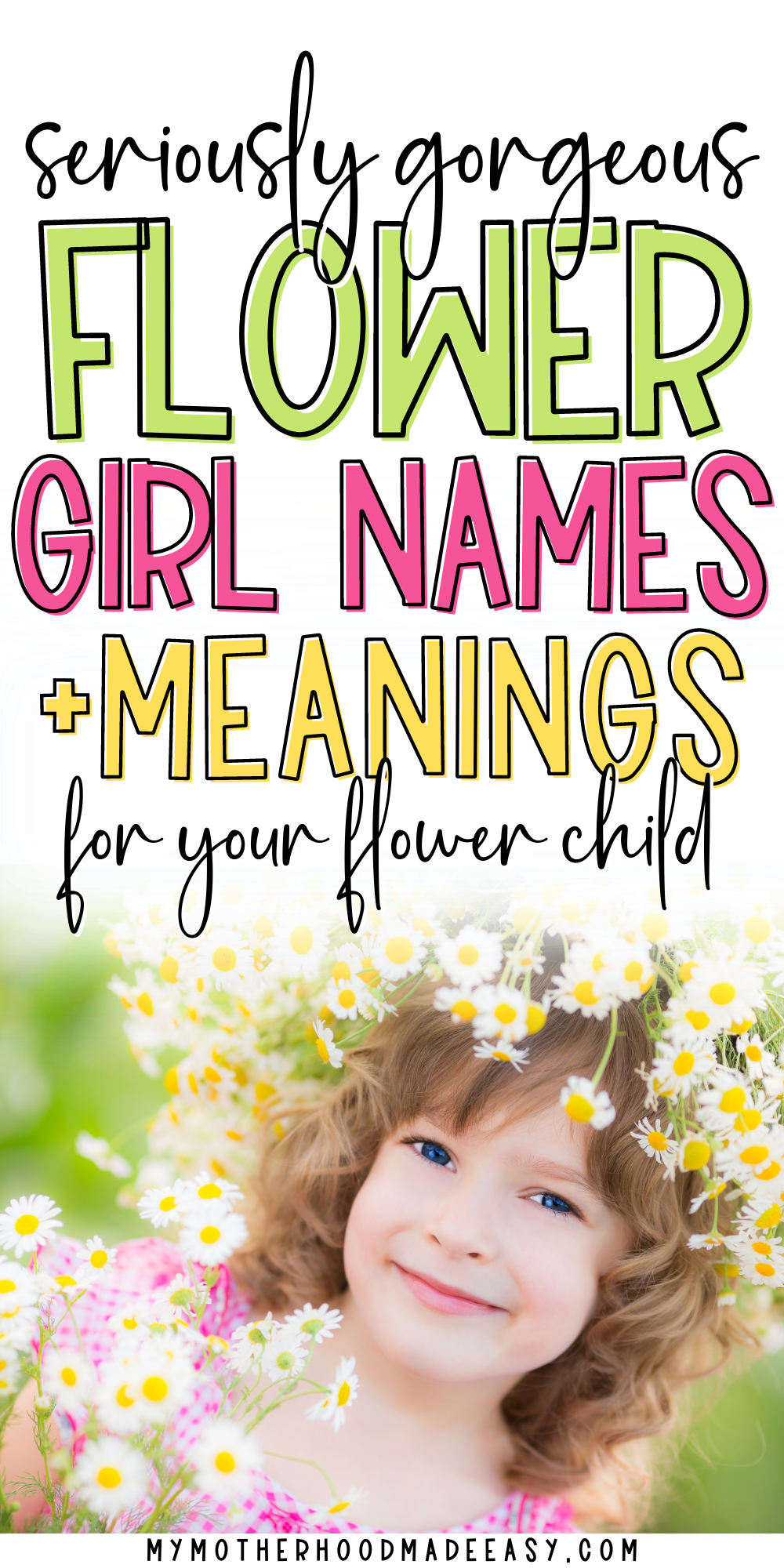 123+ Beautiful Flower Names for Girls for Your Flower Child
