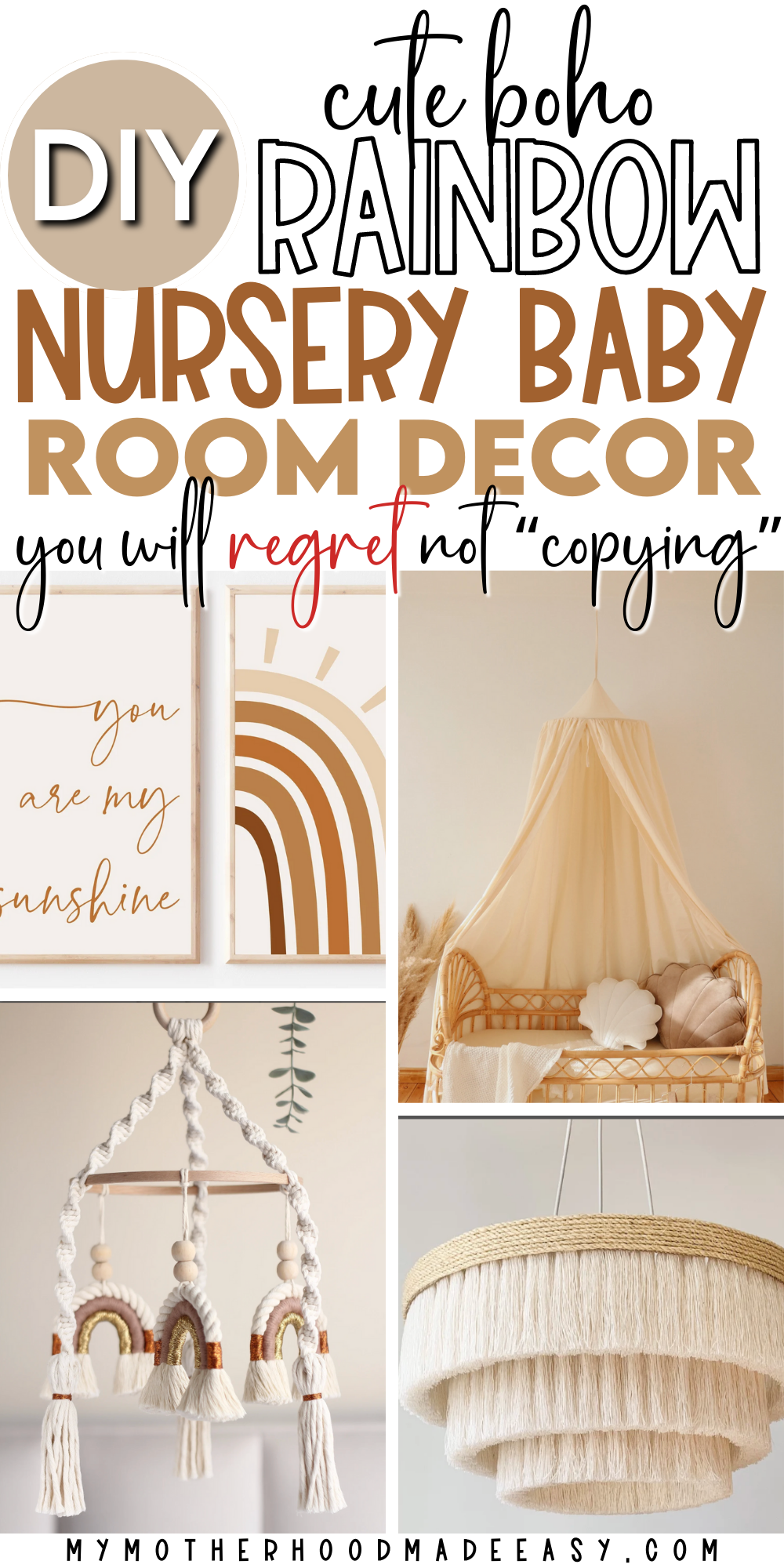 DIY Boho Rainbow Nursery Baby Room Decor Inspiration [You’ll Love] – My ...