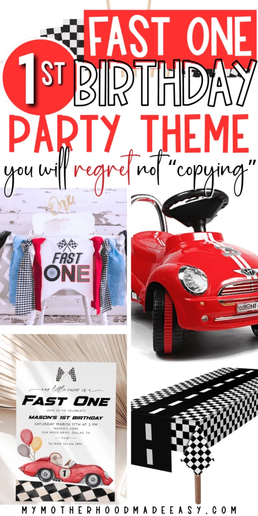 Fast One First Birthday Party Theme Ideas [DIY Friendly] – My ...