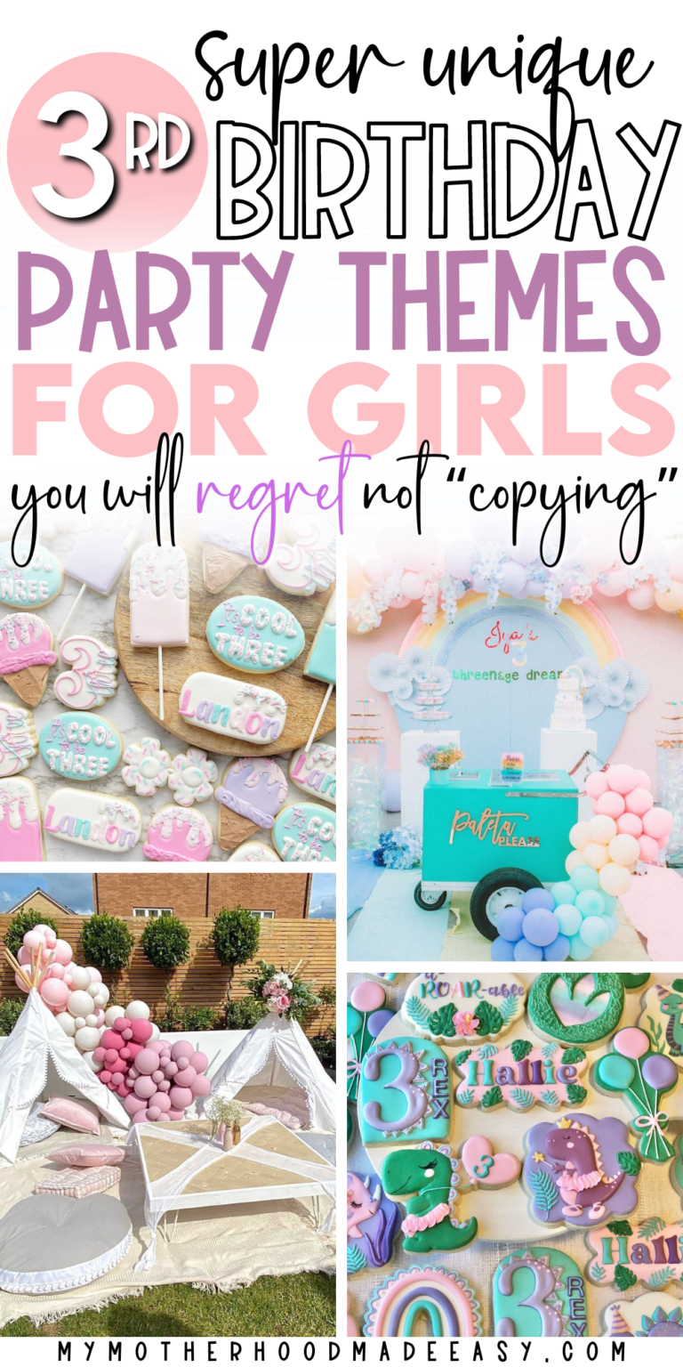 23 Creative 3rd Birthday Party Ideas and Themes For Girls [You’ll Love ...