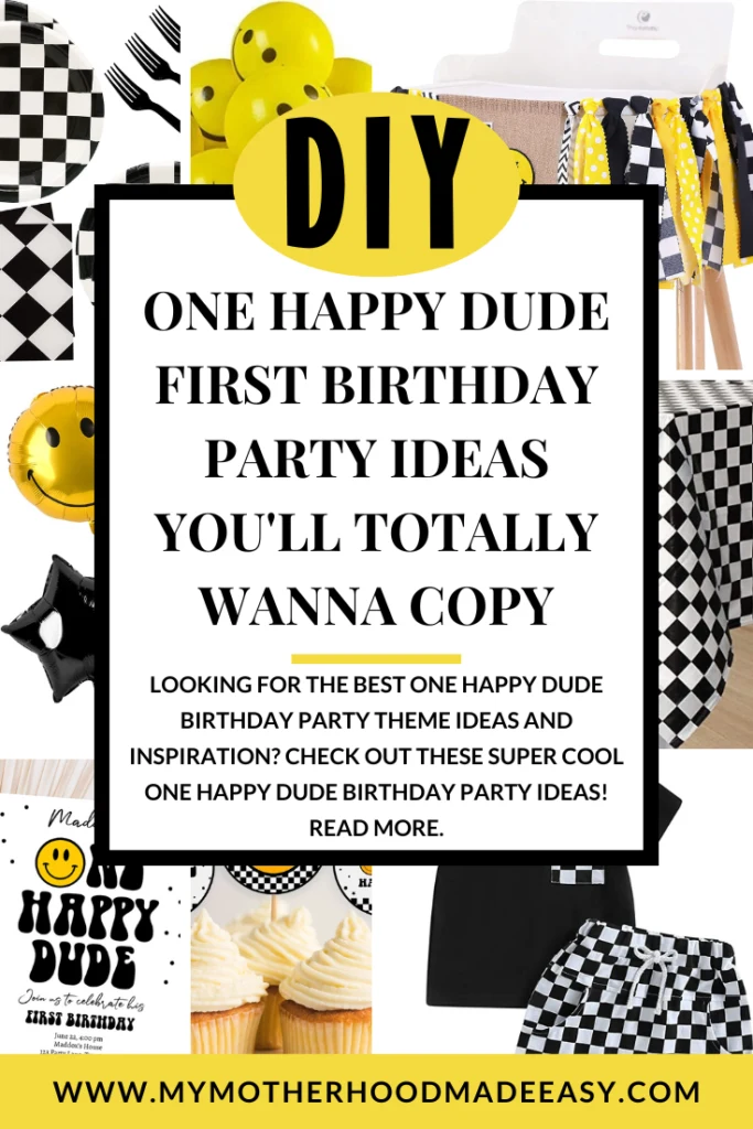 One Happy Dude First Birthday Party Theme Ideas [DIY Friendly] – My ...