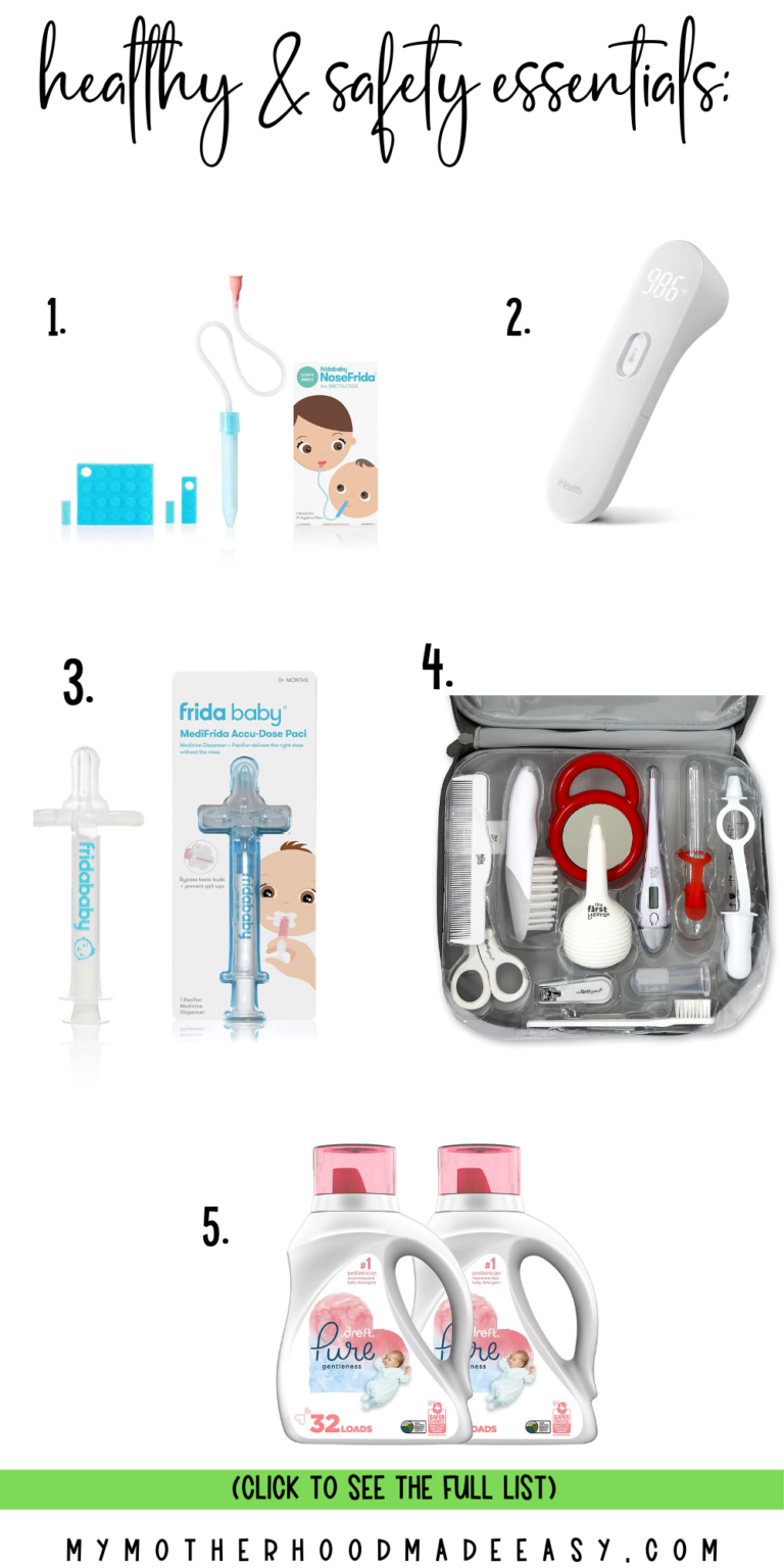 31+ Baby Essentials You Actually Need (+Free Baby Essentials List) – My ...