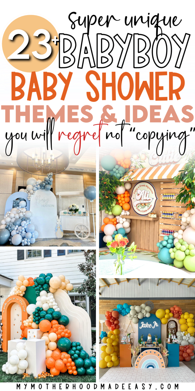 23+ Ridiculously Cute Baby Shower Themes for Boys [Popular & Unique in ...