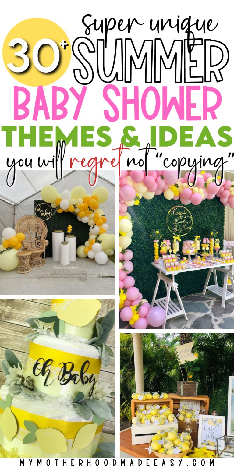 30+ Super Cute Summer Baby Shower Ideas & Themes [You’ll Love] – My ...