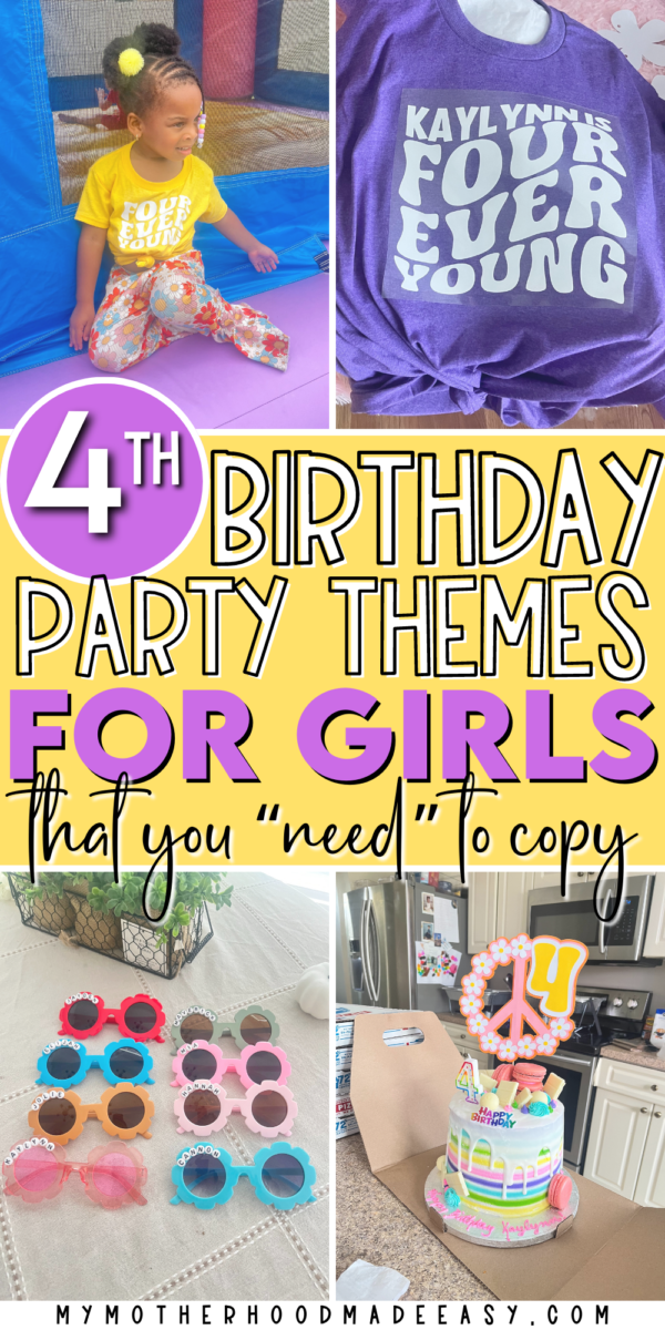 15+ Creative & Unique 4th Birthday Party Ideas for Girls [She’ll Love ...