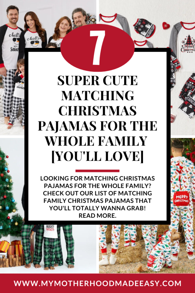 Super Cute Matching Christmas Pajamas for the Whole Family – My ...