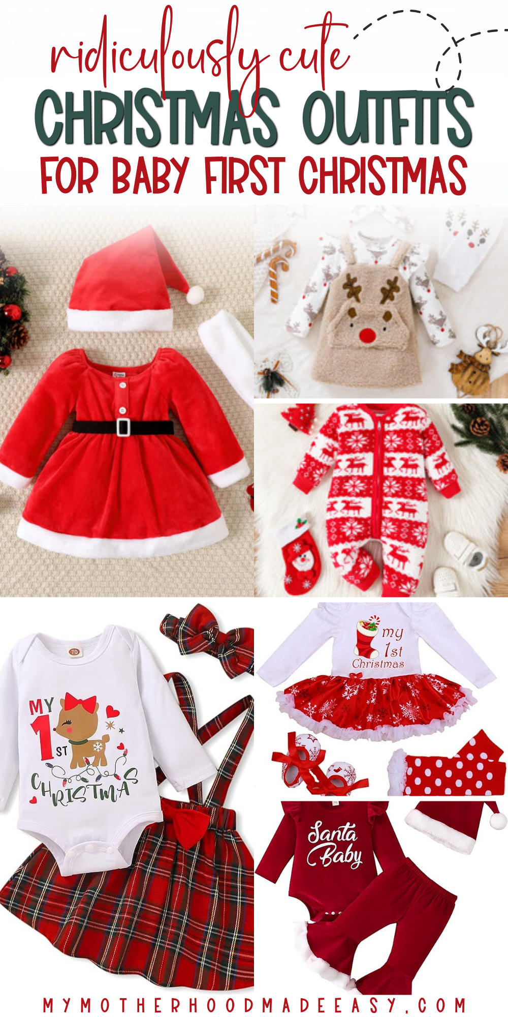 15+ Cute and Festive Baby First Christmas Outfit Ideas [You’ll Love ...