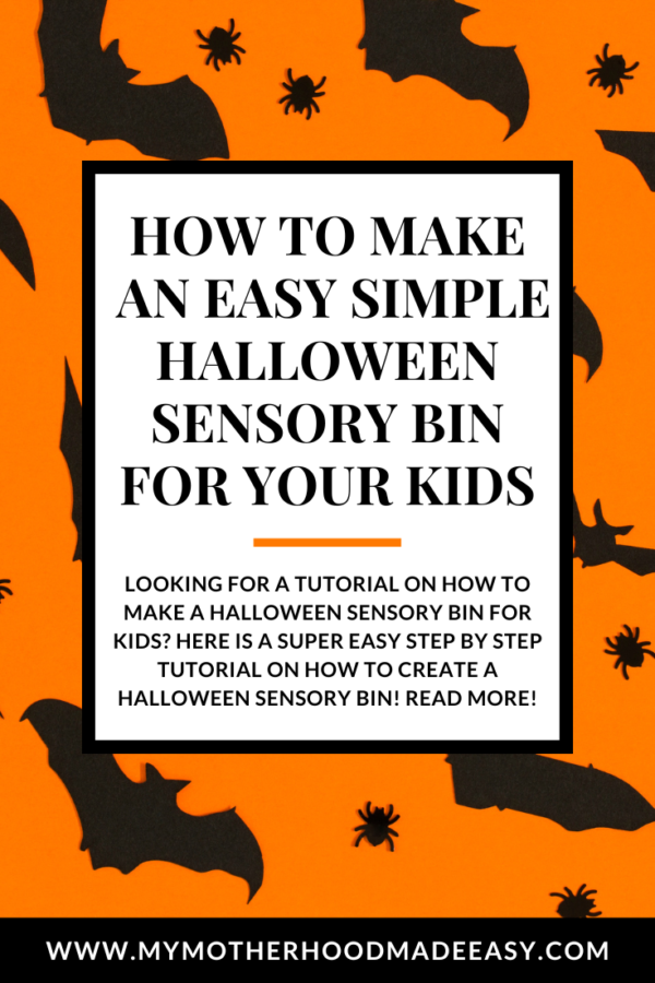 How to Make a Halloween Sensory Bin for Your Kids [ 2025 ]