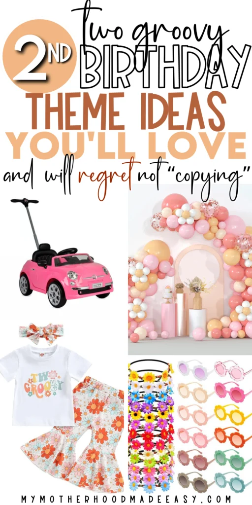 DIY Two Groovy Birthday Theme Ideas (You’ll Love) – My Motherhood Made Easy