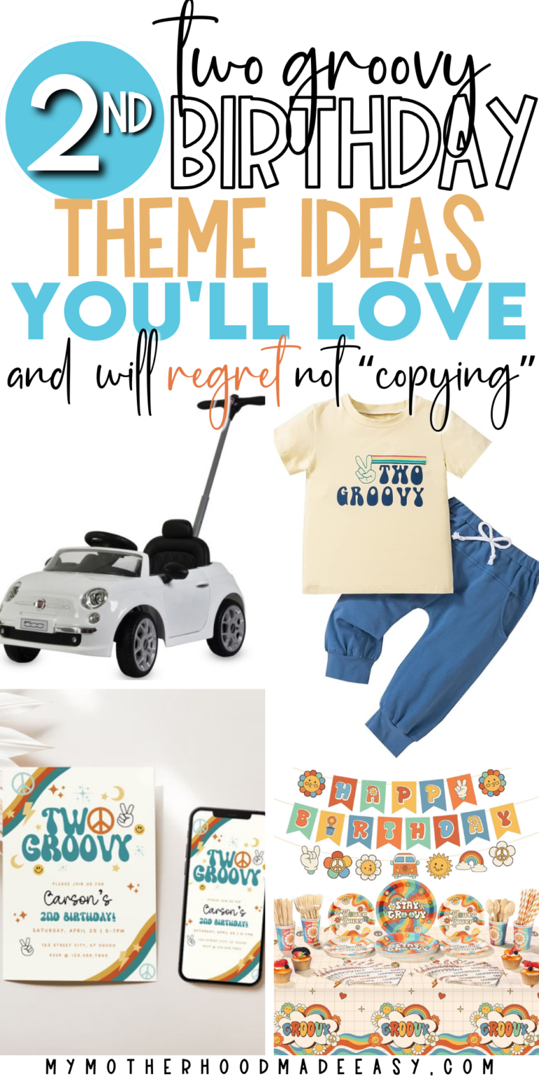DIY Two Groovy Birthday Theme Ideas (You’ll Love) – My Motherhood Made Easy