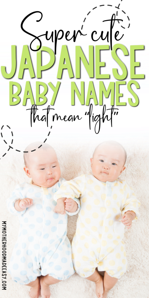 45+ Japanese Baby Names That Mean Light For Boys and Girls – My ...