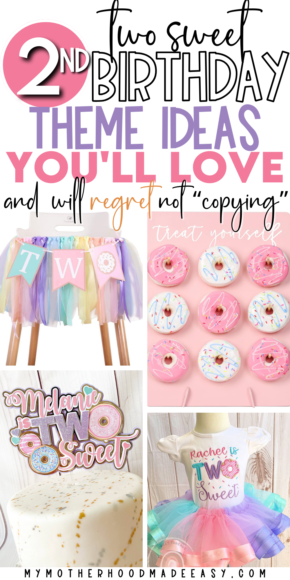 Two Sweet 2nd Birthday Party Theme Ideas (DIY Friendly) – My Motherhood ...