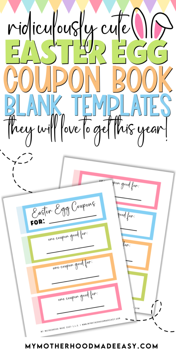 Free Printable Easter Egg Coupons for Kids & Adults (PDF)