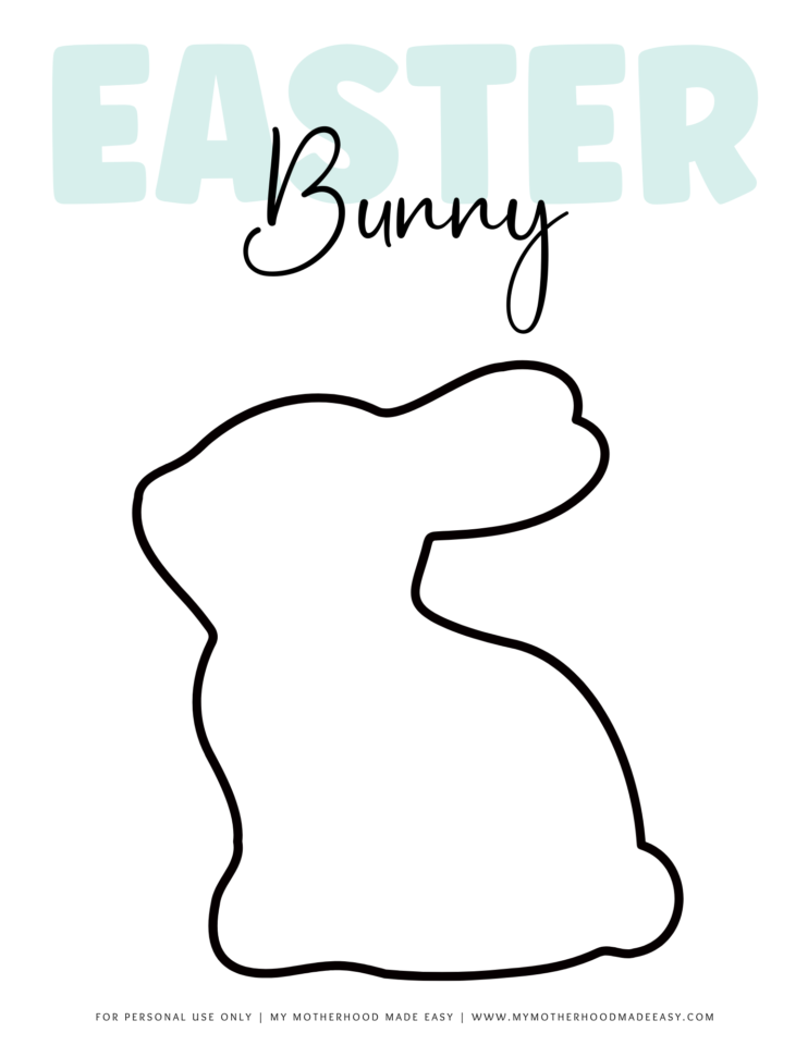 25+ FREE Printable Easter Bunny Templates (PDF) (2025)