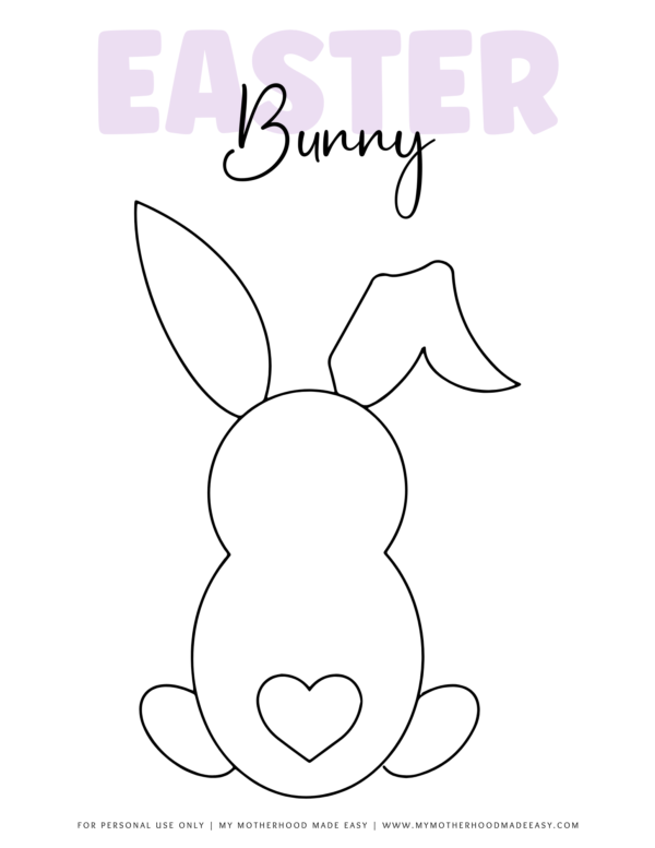 25+ FREE Printable Easter Bunny Templates (PDF) (2025)