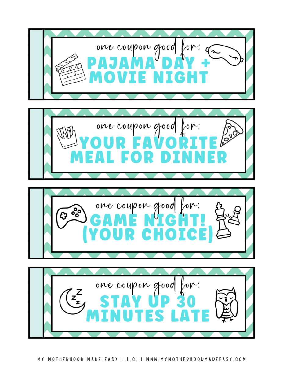 Free Printable Easter Egg Coupons for Kids & Adults (PDF)