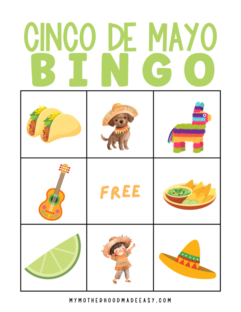 Super Fun Cinco de Mayo Bingo (FREE Printable) (2026)