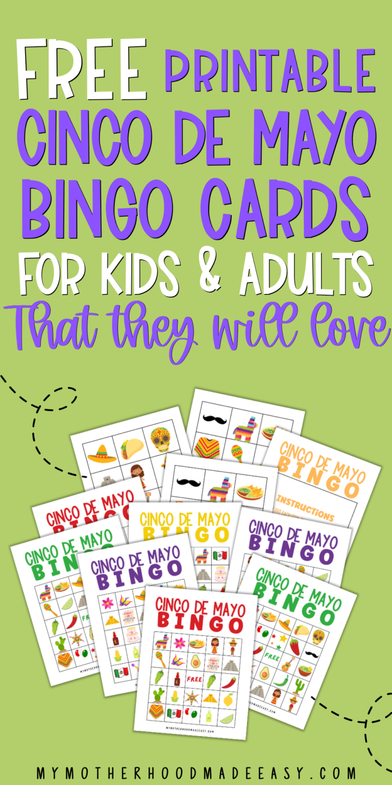 Super Fun Cinco de Mayo Bingo (FREE Printable) (2026)