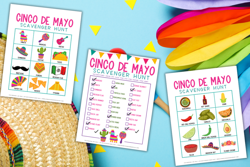 Super Fun Cinco de Mayo Party Games & Activities – My Motherhood Made Easy