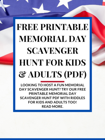 FREE Printable Memorial Day Word Search PDF for Kids & Adults