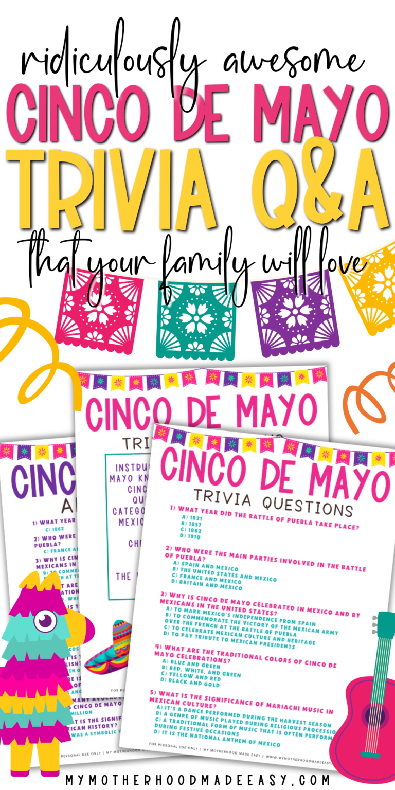 Free Printable Cinco De Mayo Trivia Questions & Answers PDF