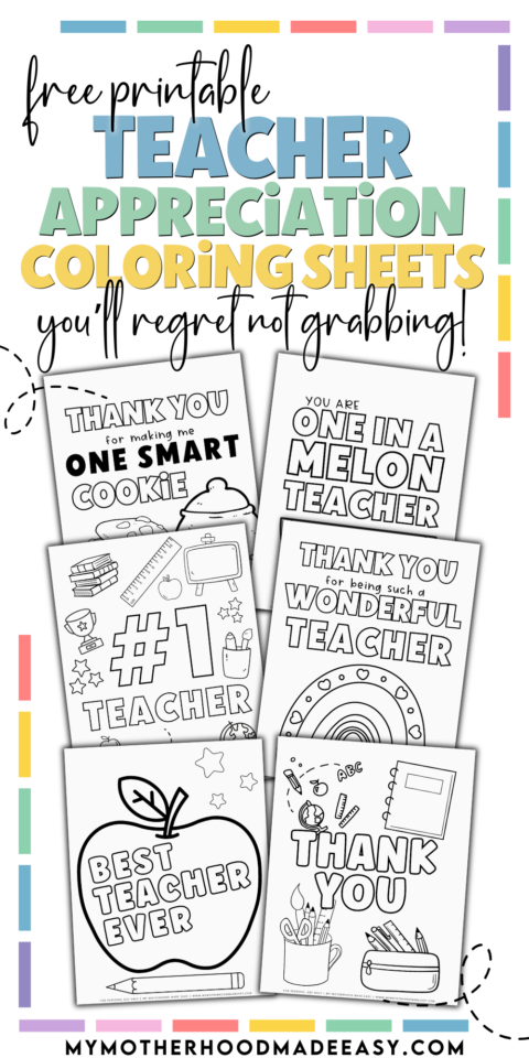 FREE Printable Teacher Appreciation Coloring Pages (PDF) – My ...