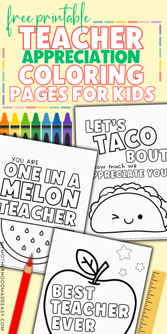 FREE Printable Teacher Appreciation Coloring Pages (PDF) – My ...