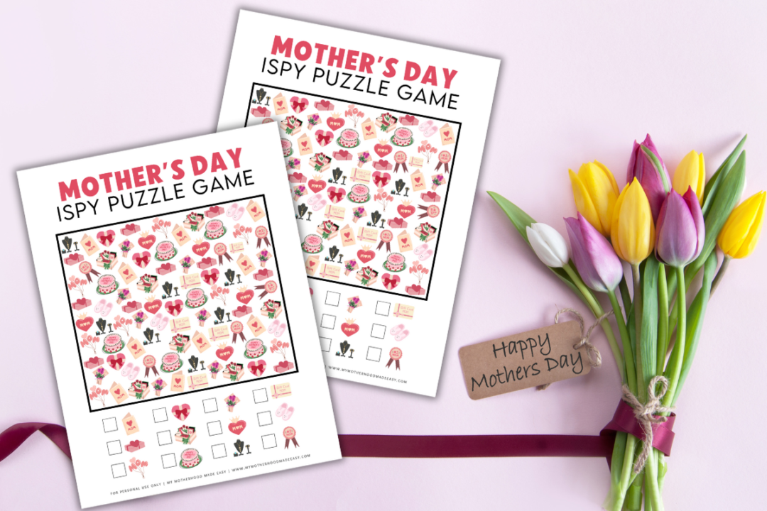 13+ Fun Mother’s Day Games & Activities for Kids & Adults – My ...