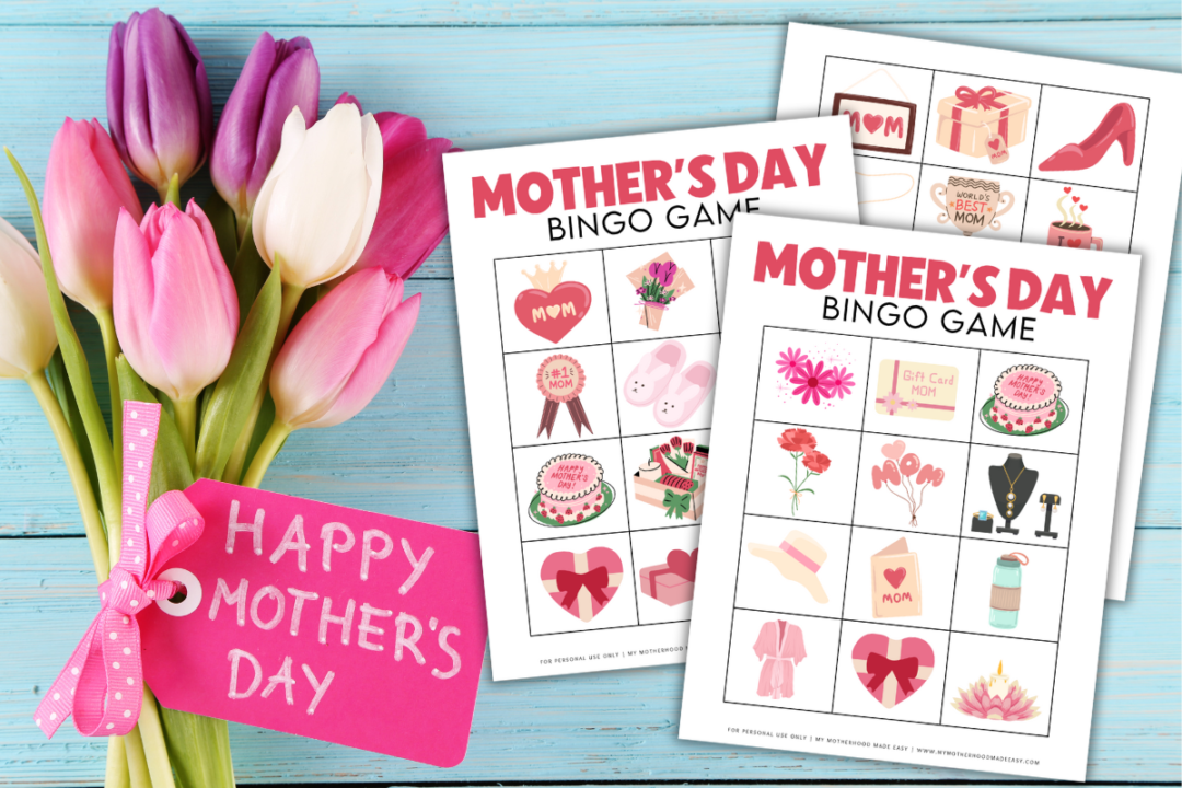 13+ Fun Mother’s Day Games & Activities for Kids & Adults – My ...