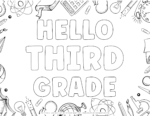 13 FREE Back to School Coloring Pages (PDF) – My Motherhood Made Easy