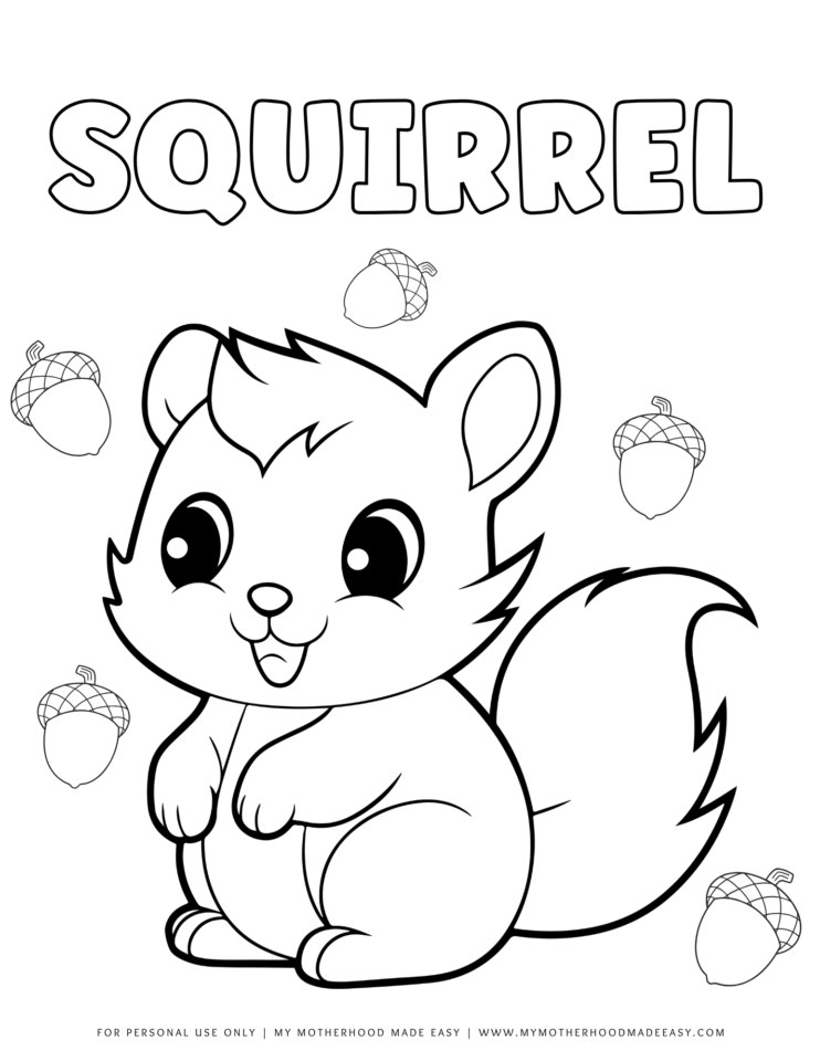 13 FREE Autumn Fall Coloring Pages (PDF)(2025)