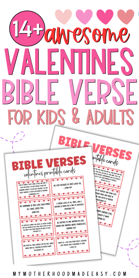 14+ Free Printable Valentine’s Day Bible Verses (2025)